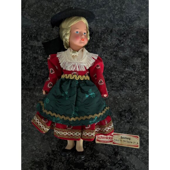 Schmid Trachten | Accents | Schmid Trachten Salzburg Collectible Doll ...